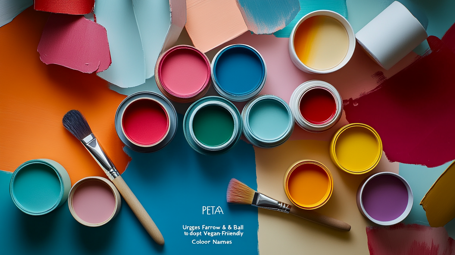“PETA Urges Farrow & Ball to Adopt Vegan-Friendly Color Names ...