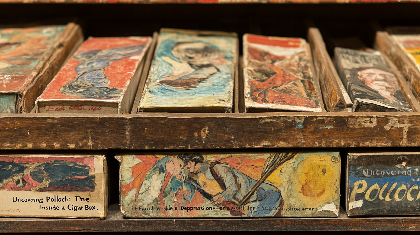 “Uncovering Pollock: The Early Works Inside a Depression-era Cigar Box ...