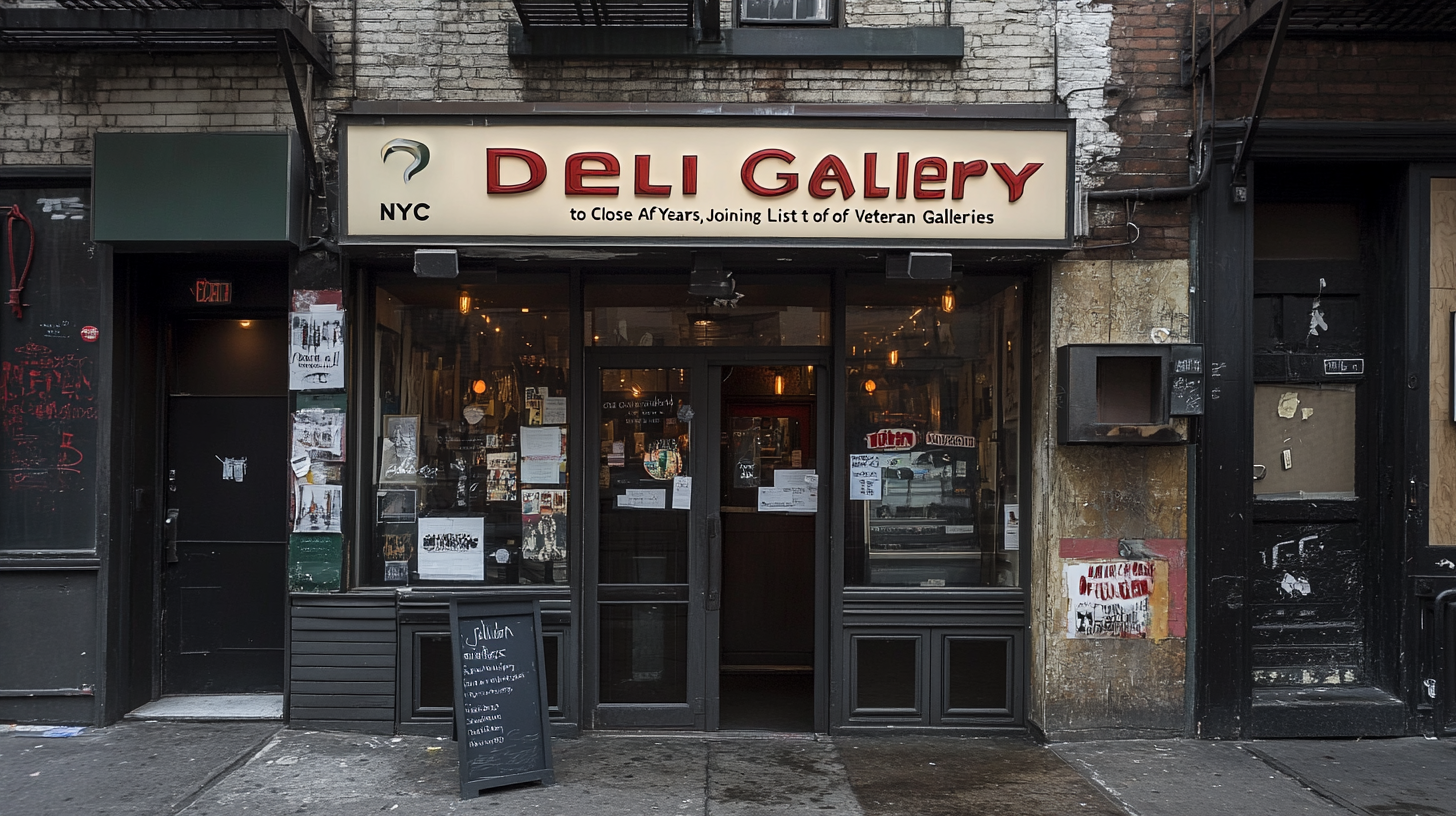 “Deli Gallery in NYC to Close After Eight Years, Joining List of ...